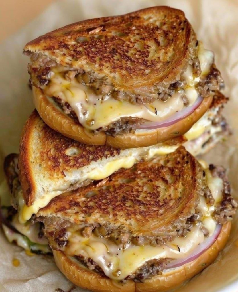 Patty Melts with “Secret” Sauce – Just Cook