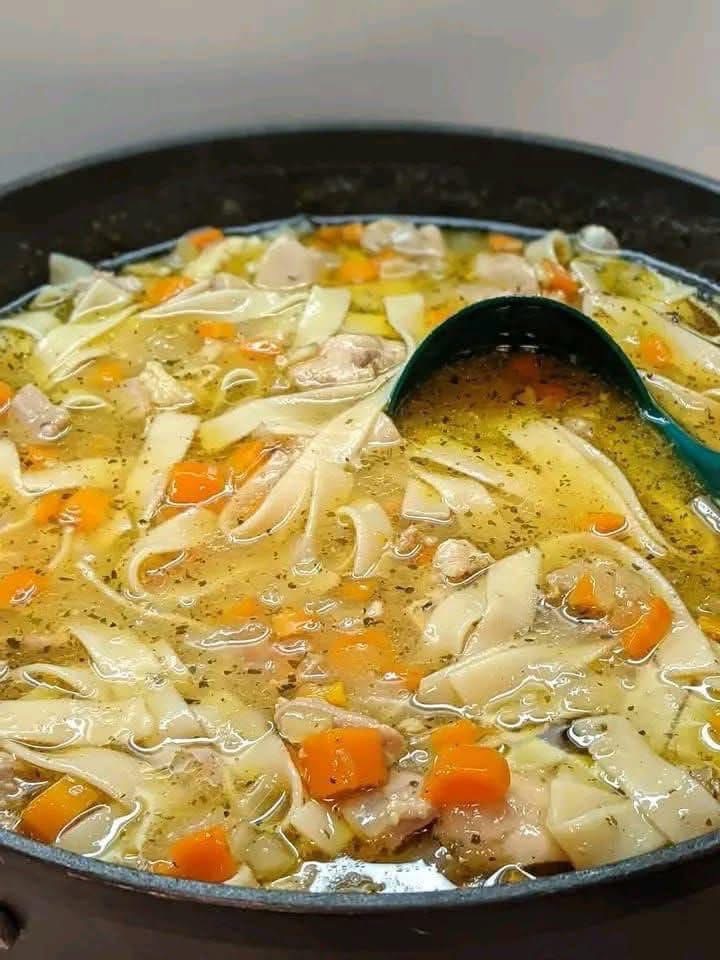 Homemade Chicken Noodle Soup – Just Cook